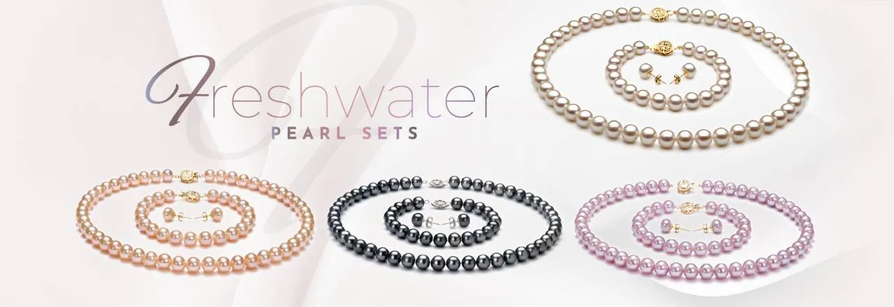 Freshwater Pearl Set :: Freshwater Pearls | Save up to 80% with Pearls ...